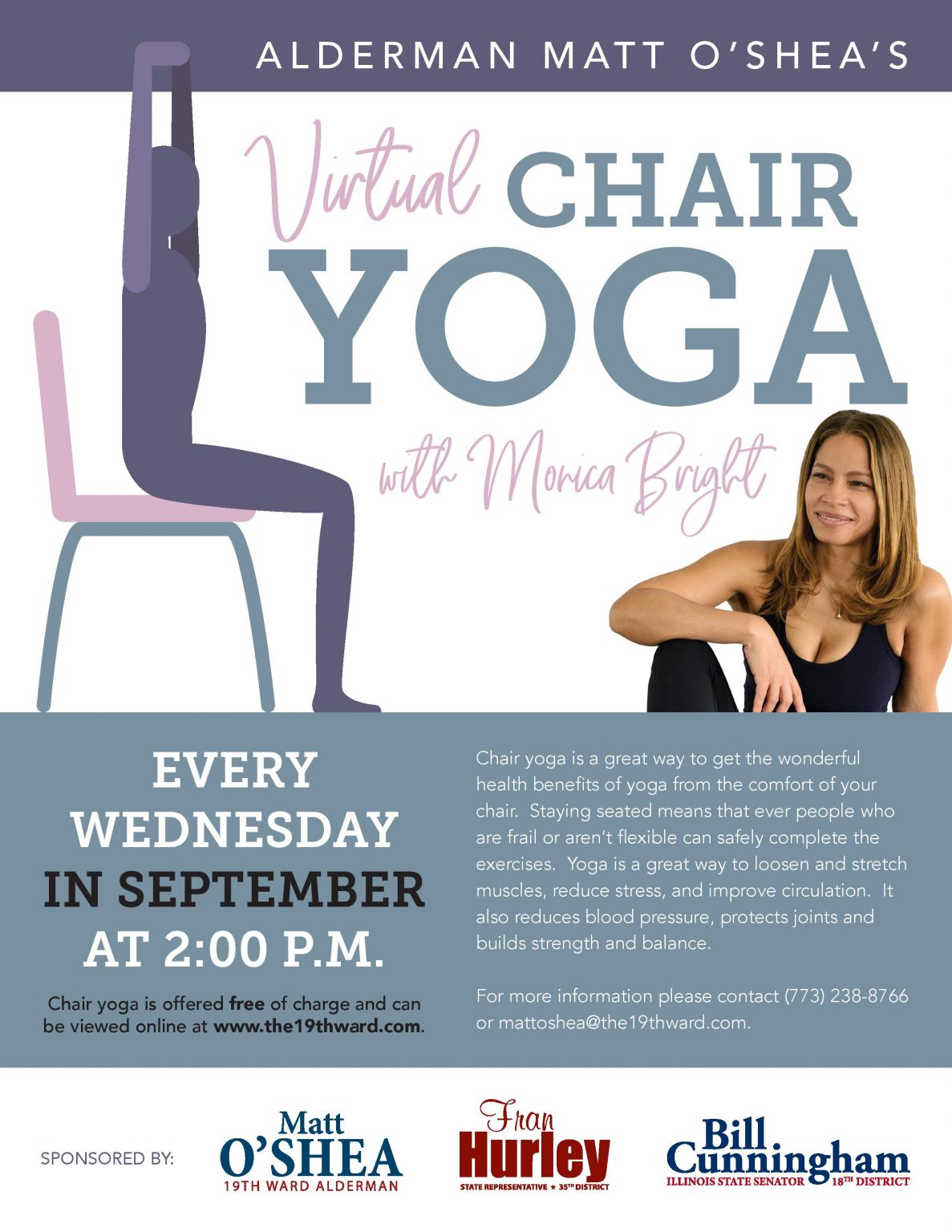 Virtual Chair Yoga : 19th Ward Mobile Site