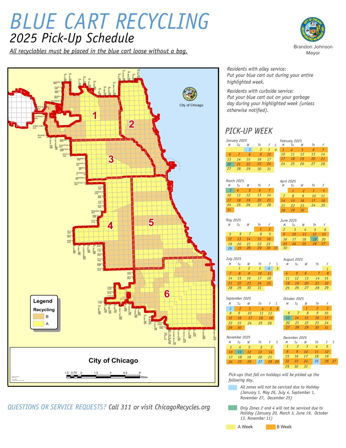Recycling : 19th Ward Mobile Site